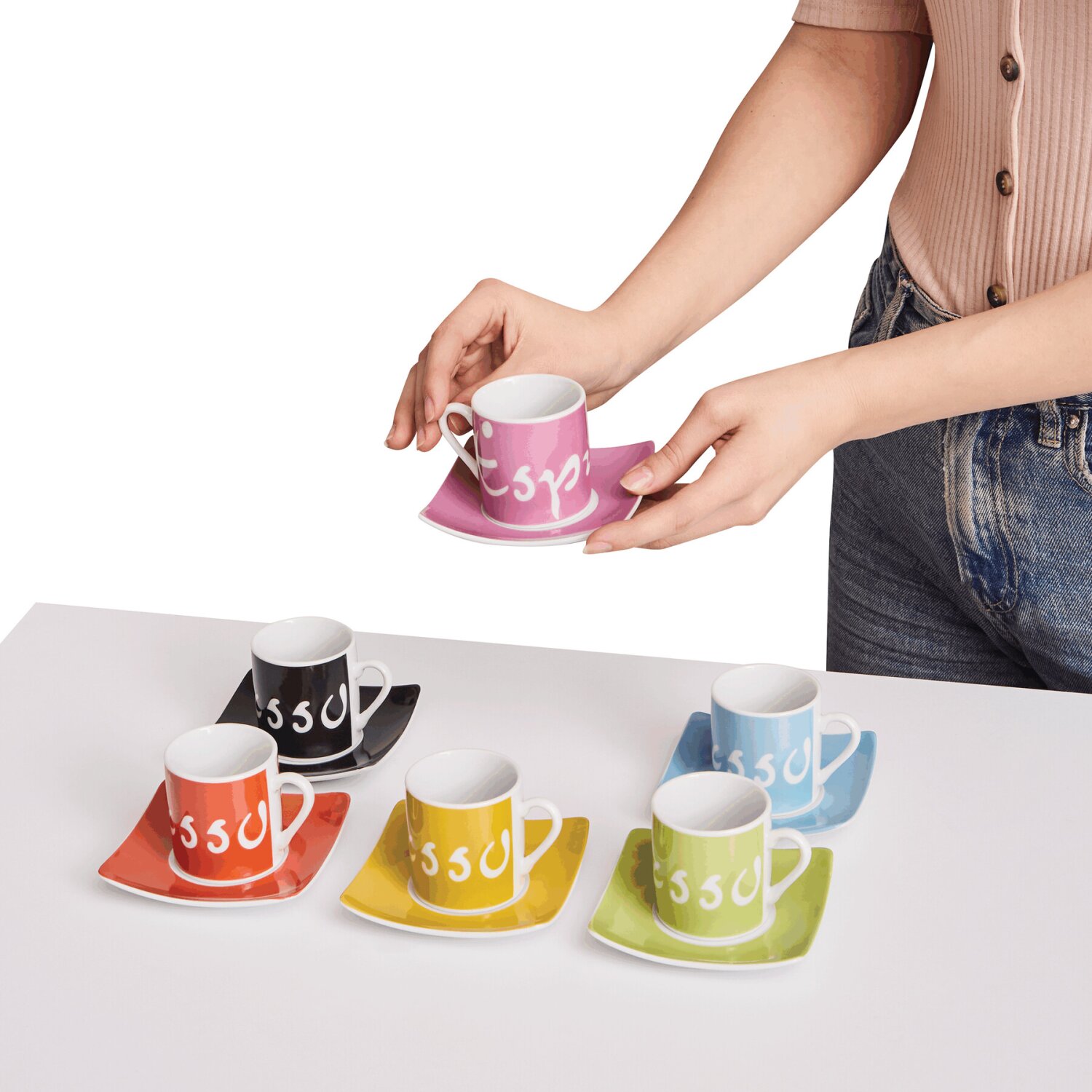 Farbige Espresso-Tassen: Das perfekte Geschenk-Set - Preiswert & Gut ...