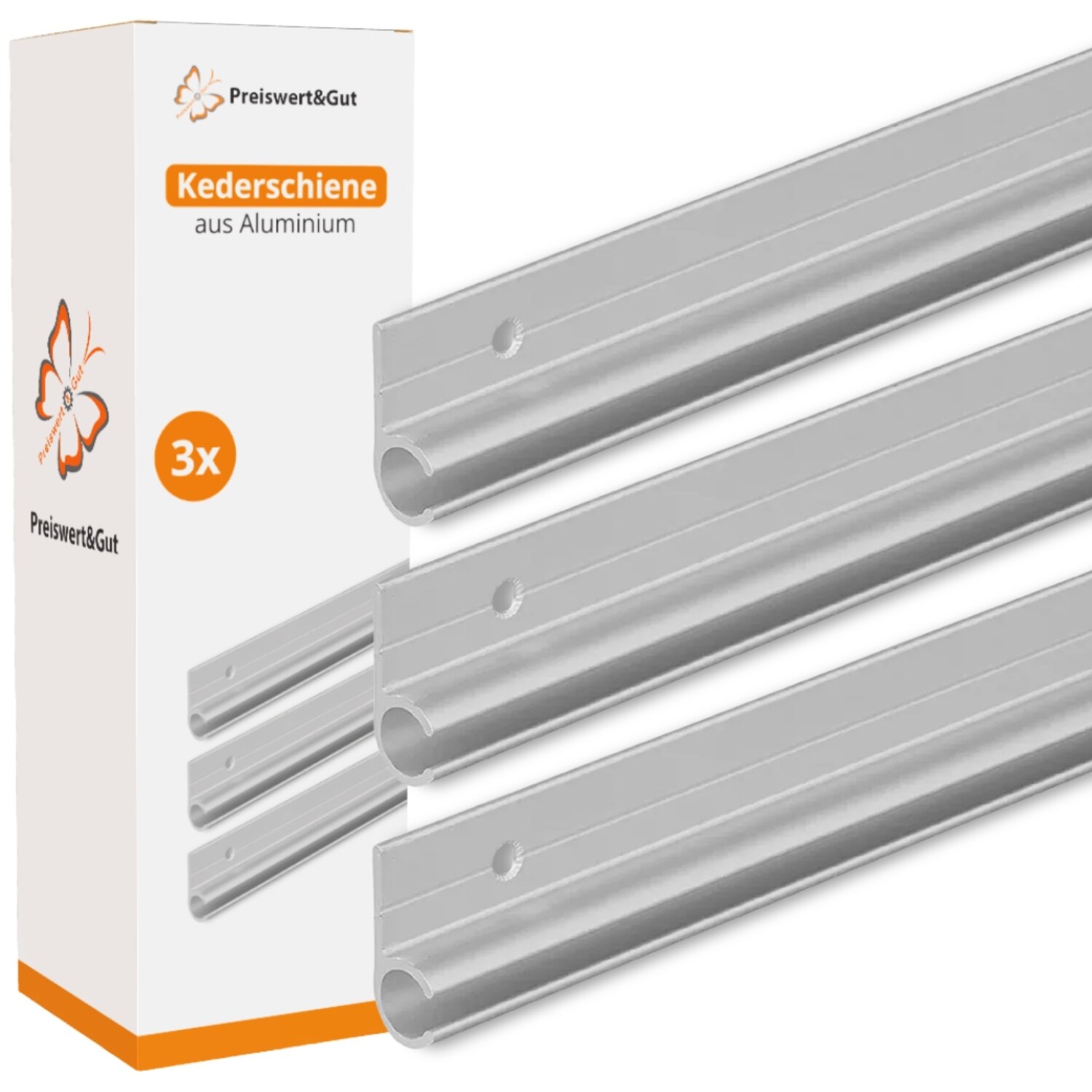 3x Aluminium Kederleisten für Wohnwagen – Robuste Befestigung ...